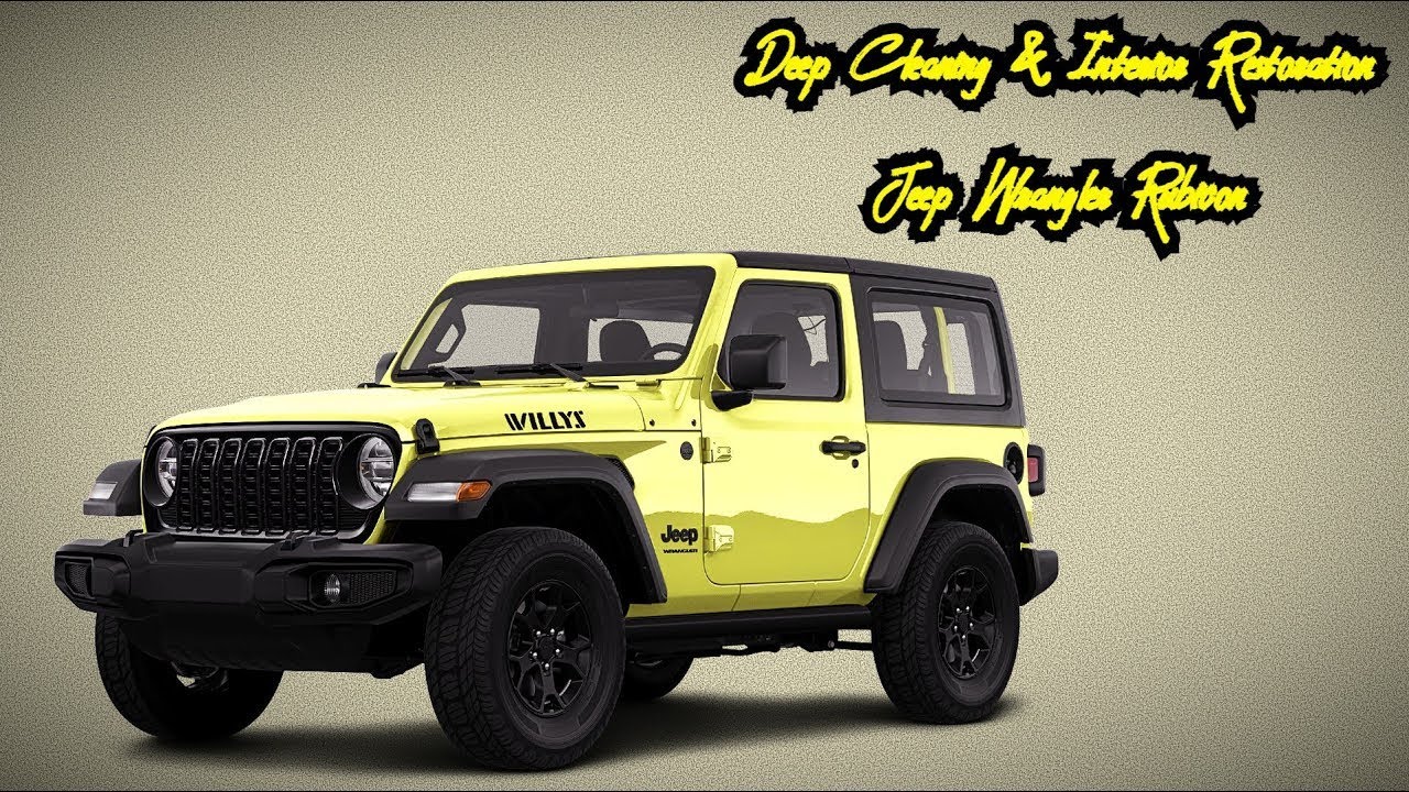 Deep Detailed Cleaning And Interior Restoration Of Jeep Wrangler ...