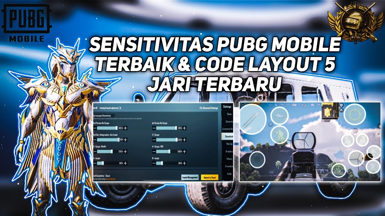 Code Layout Terbaik 5 Jari & Sensitivitas Pubg Mobile Terbaik Terbaru | PUBG MOBILE - YouTube