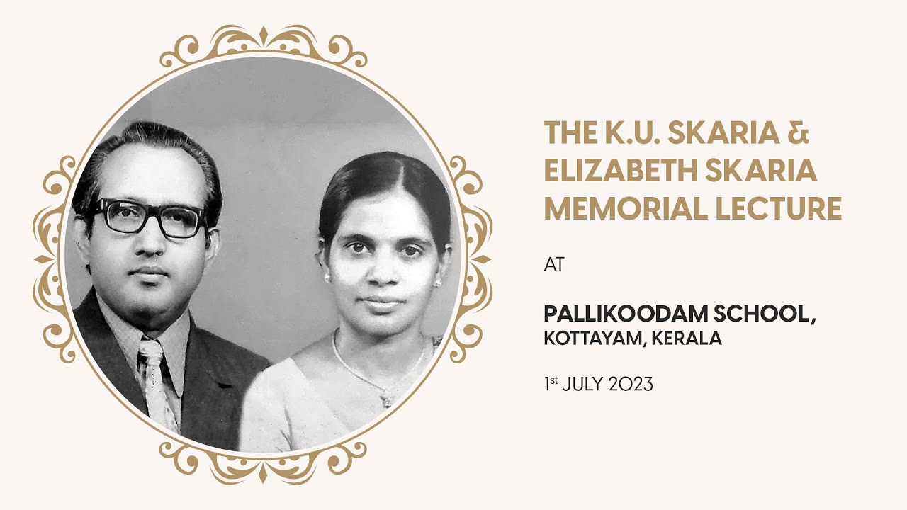 The Skaria Memorial Lecture by Ravi Venkatesan - YouTube