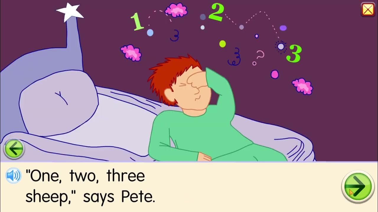 Starfall Learn to Read, Long vowel e (Pete's sheep Book) - YouTube