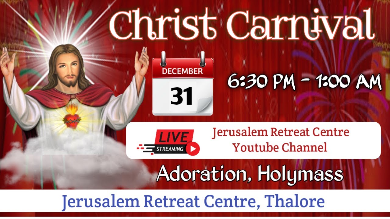 🎅CHRIST CARNIVAL 🎅 ( 8.30 PM to 1.00 AM ) .നയിക്കുന്നത് : ബ്രദർ റെജി ...