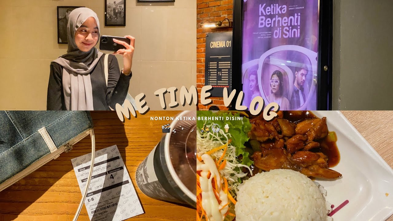 me time☁️ : nonton, makan dan bengong! - YouTube