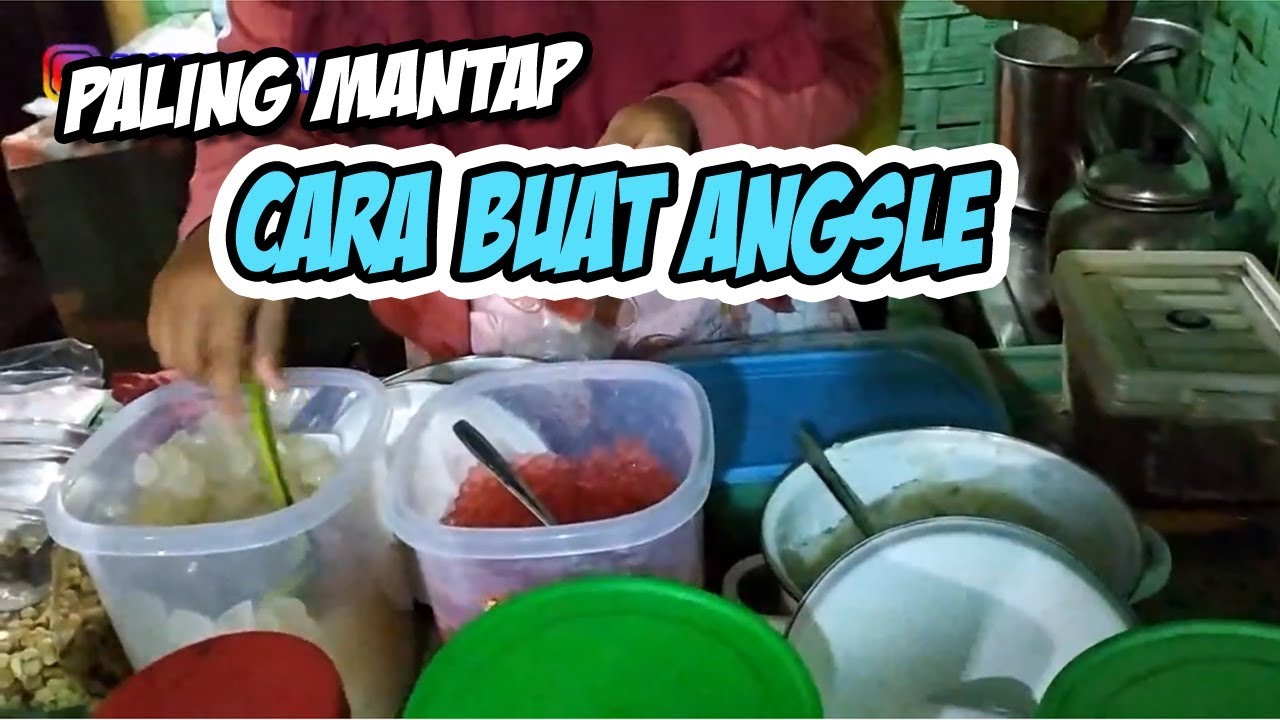 Cara membuat Ansle | resep angsle - YouTube