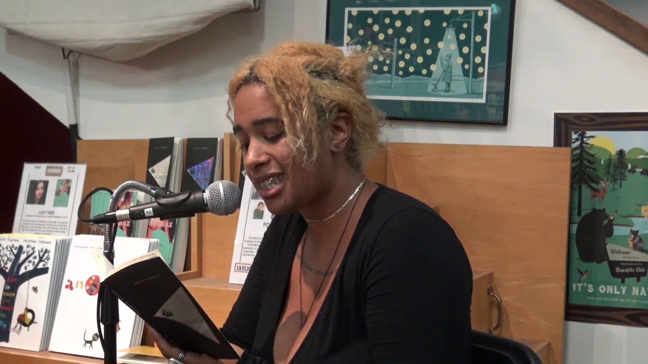 Aziza Barnes reads from "the blind pig" - YouTube