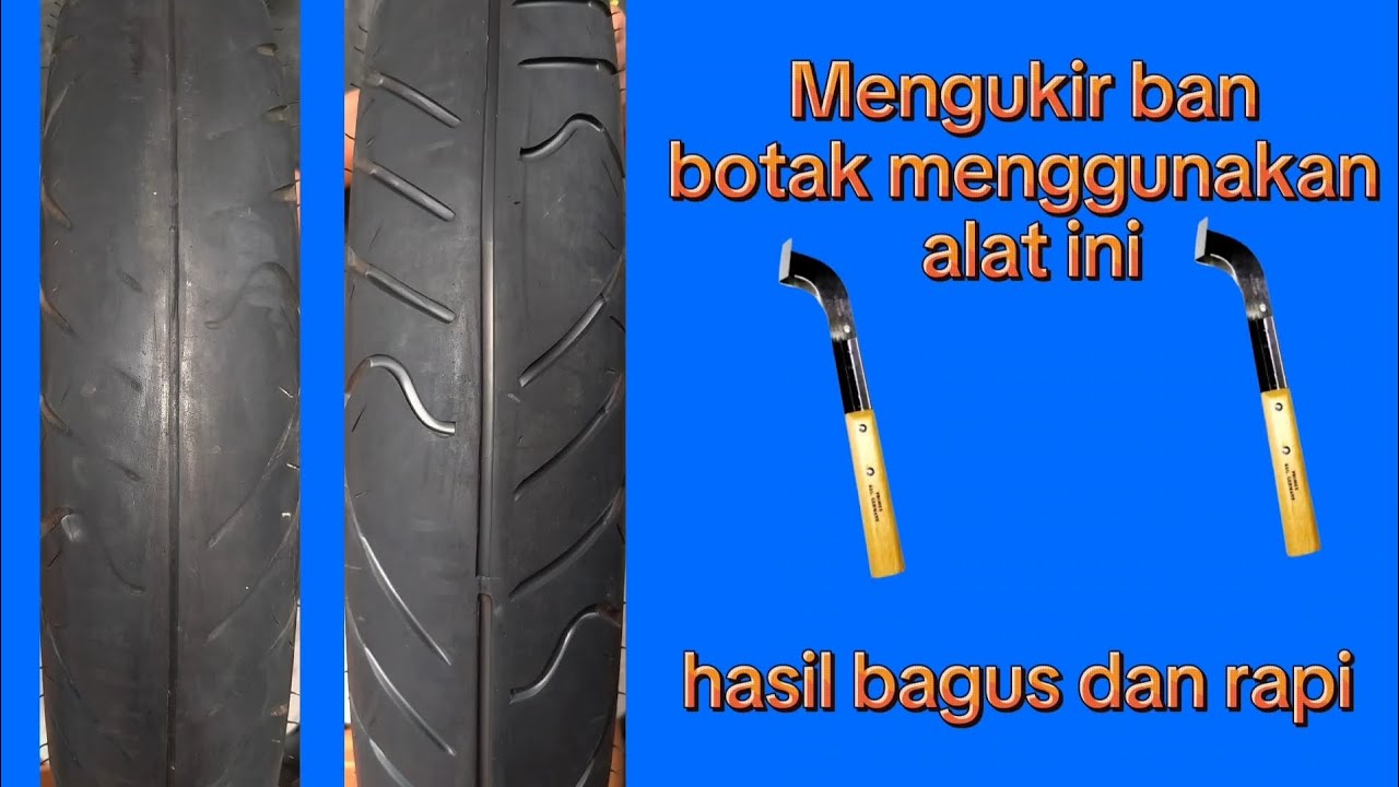 Mengukir ban botak menggunakan alat ini!!! hasil bagus dan rapi👍 - YouTube