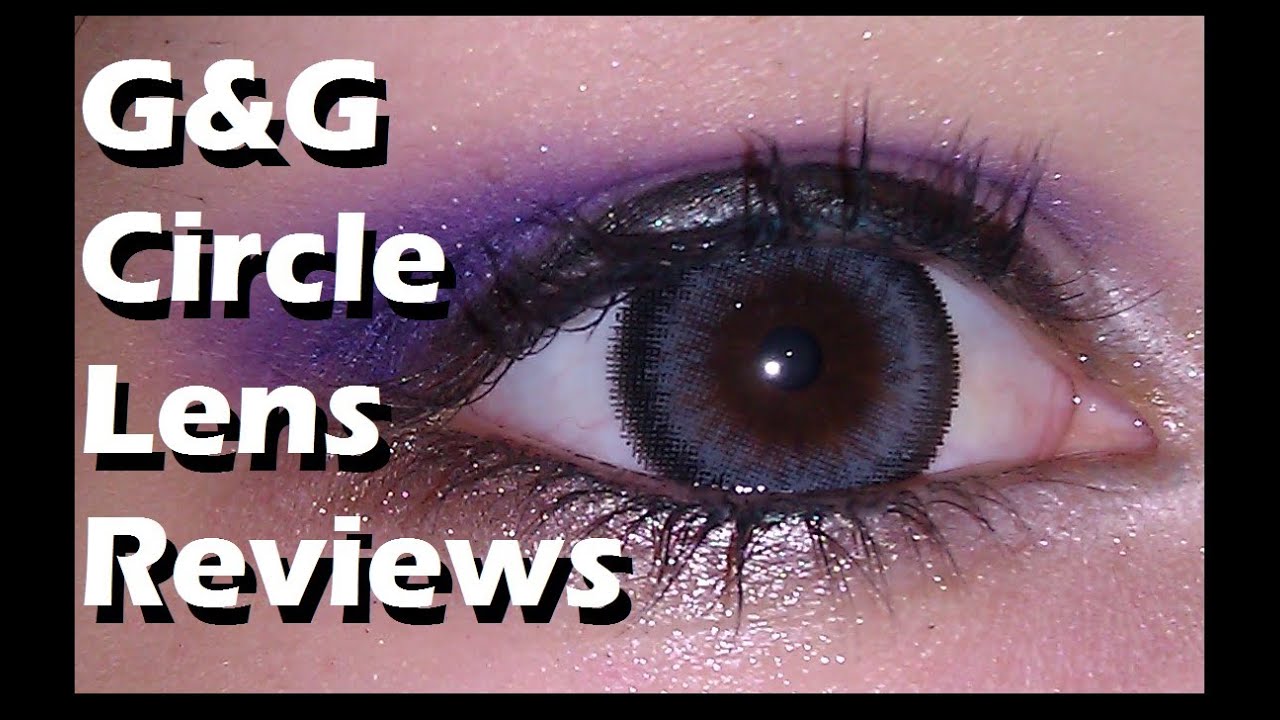 G&G Circle Lens Reviews - YouTube