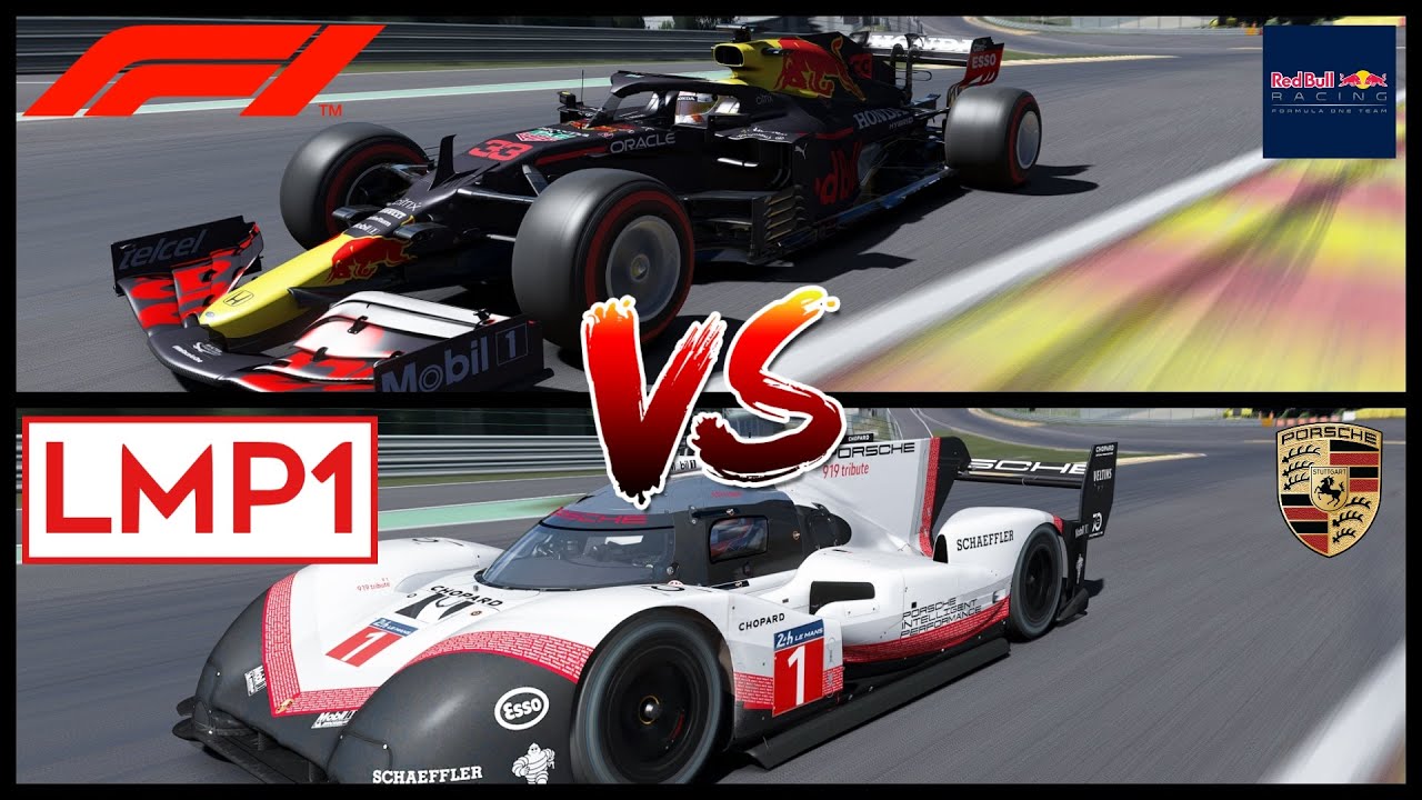 F1 vs LMP1 | Which one is faster? | feat. RSS FORMULA HYBRID 2021 ...