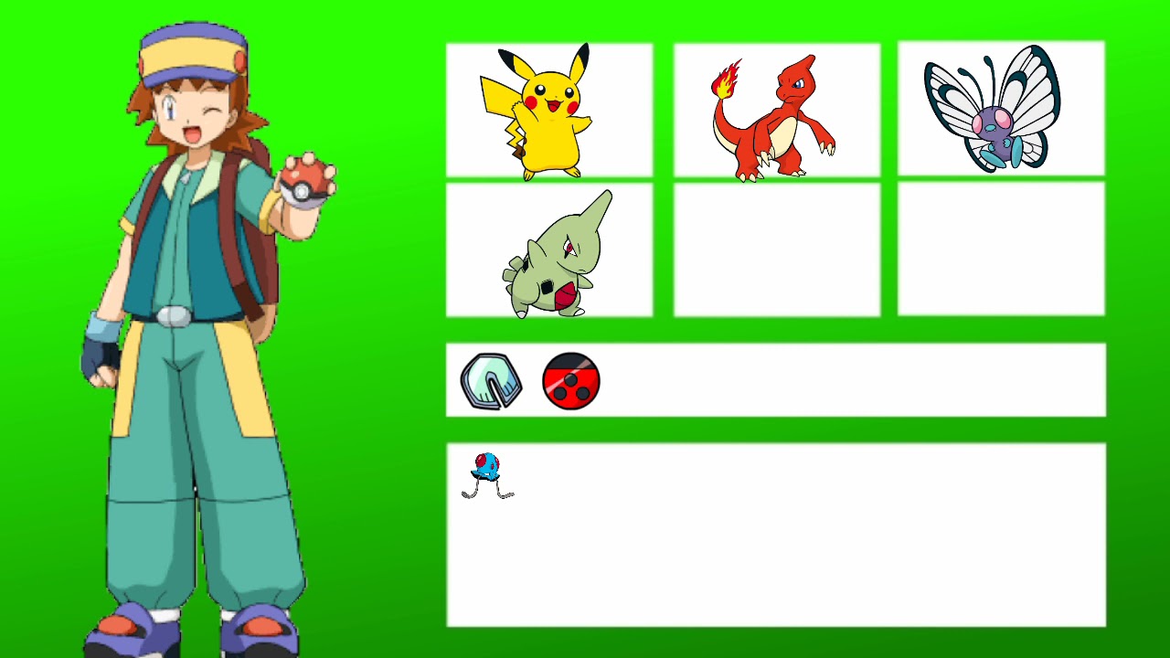 My version of Ritchie's Pokemon Team. (Johto, Hoenn and Sinnoh) - YouTube