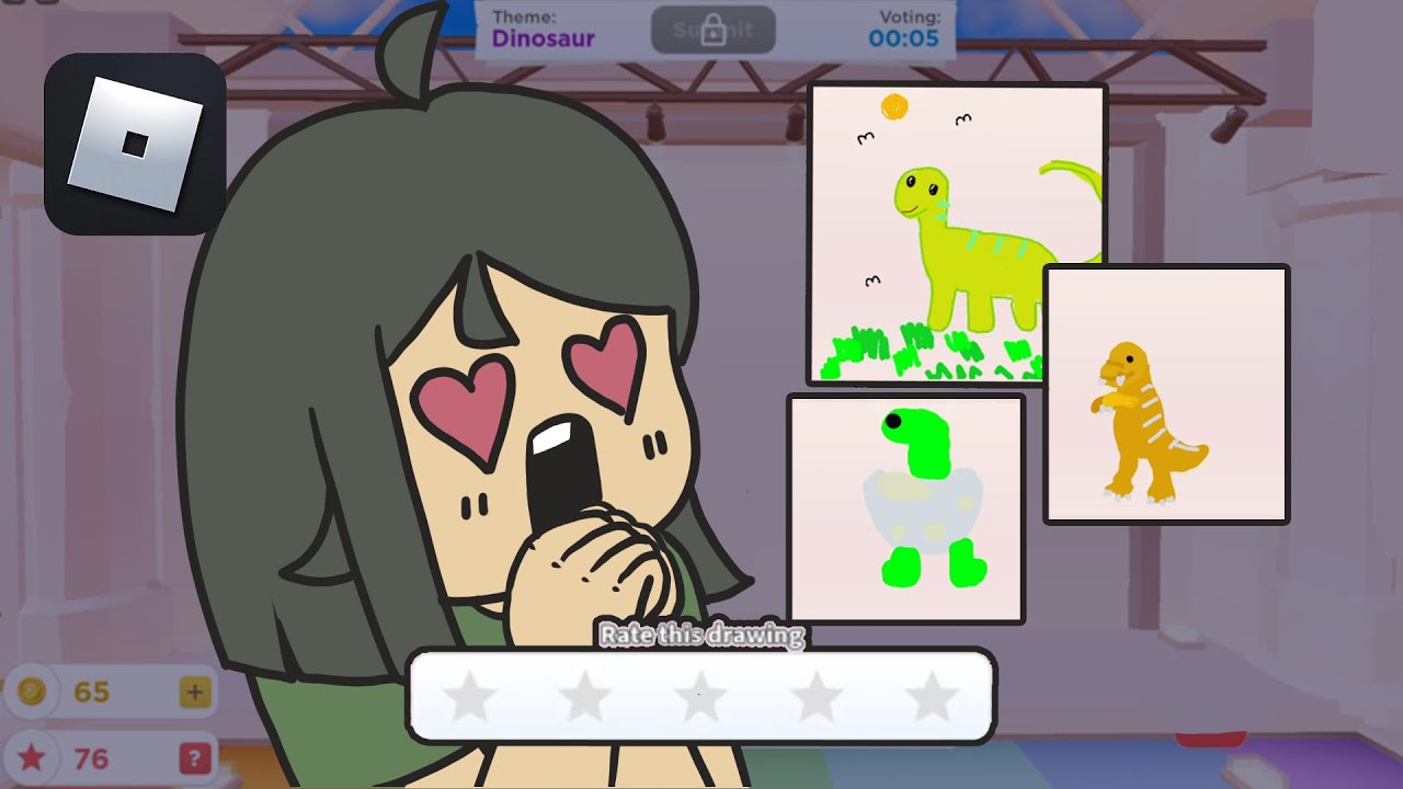 SIMPING KIDS DRAWING? | ROBLOX | SPEED DRAW - YouTube