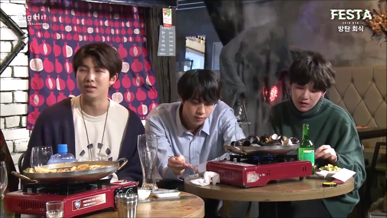 [VOSTFR] BTS festa dinner party partie 6 + commentaire épinglé - YouTube