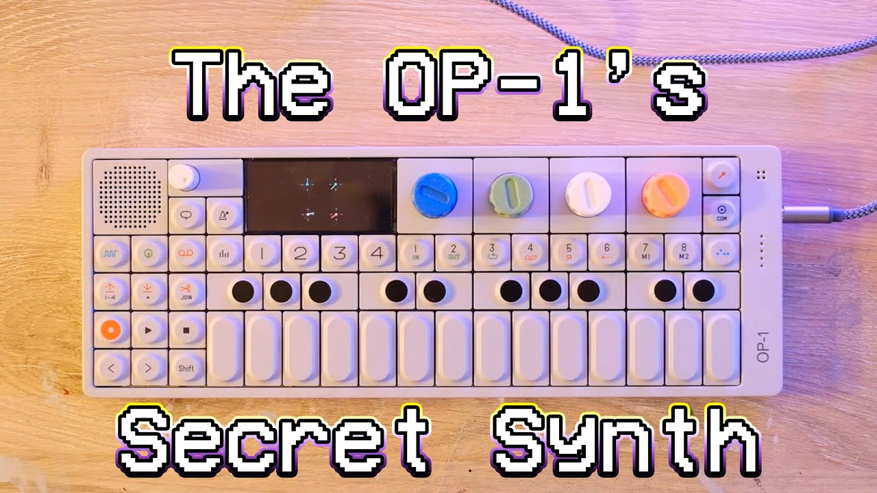 The OP-1's SECRET Synth Engine! - YouTube