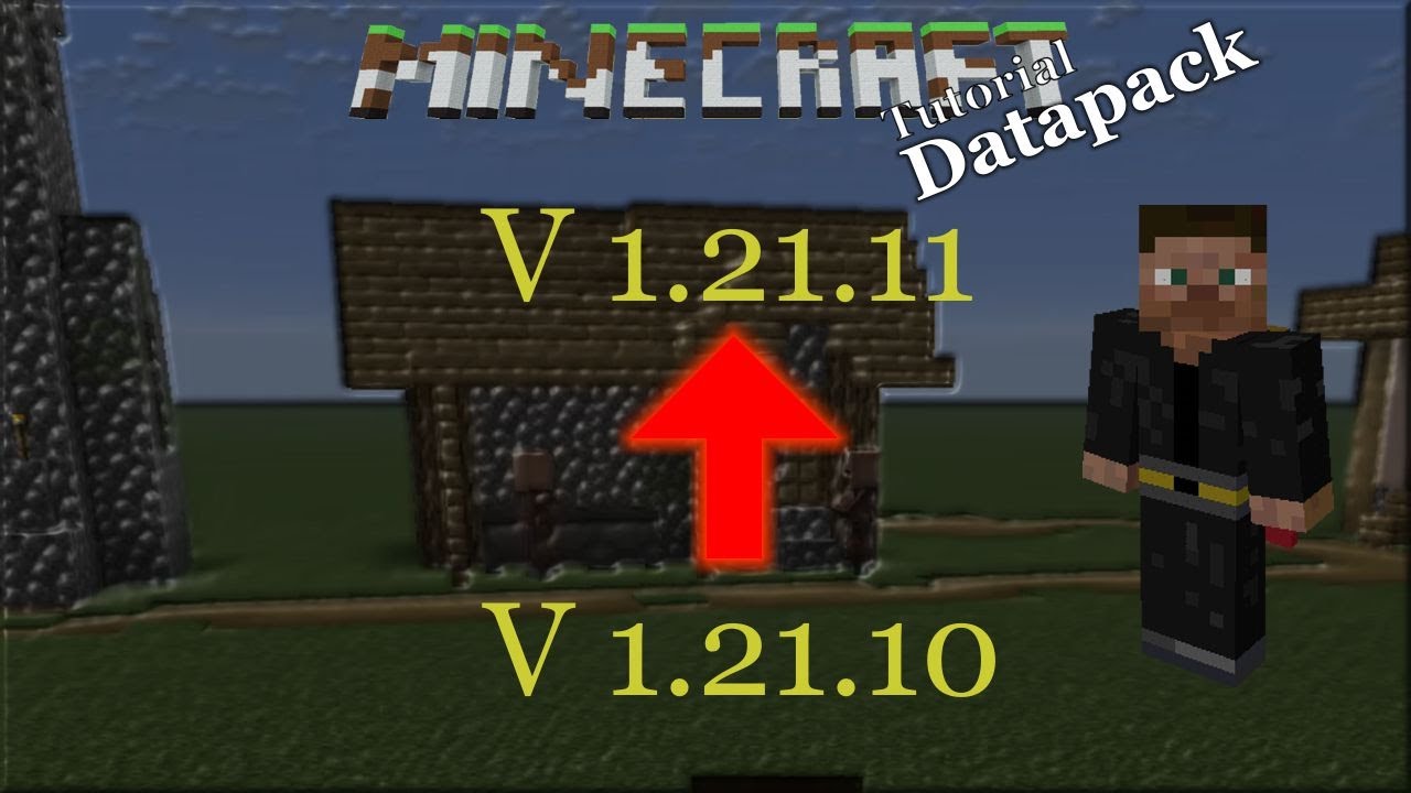 Minecraft Datapack Tutorial [1.21.11+] #032 - Update auf V 1.21.11 ...