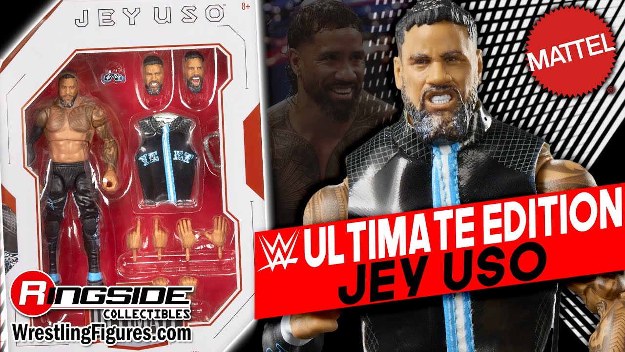 WWE Figure Insider: Jey Uso - Mattel WWE Ultimate Edition 26 Wrestling ...