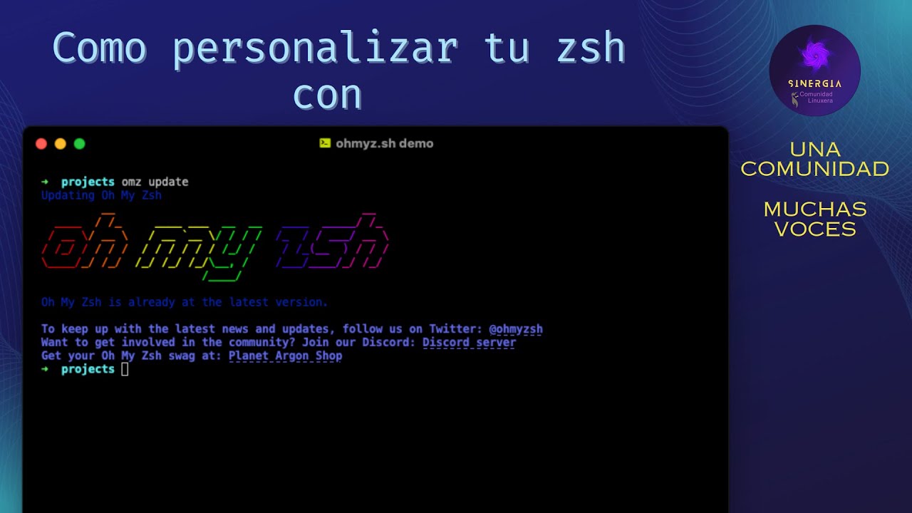Instalación y personalización de ZSH. - YouTube