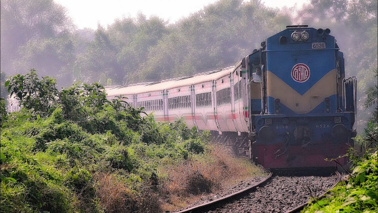 727 Rupsha Express Train (রুপসা এক্সপ্রেস ট্রেন) of Bangladesh Railway ...