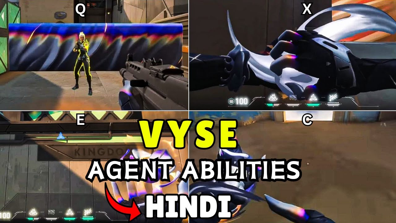 New Agent Vyse All abilities Breakdown | Explained in Hindi - YouTube