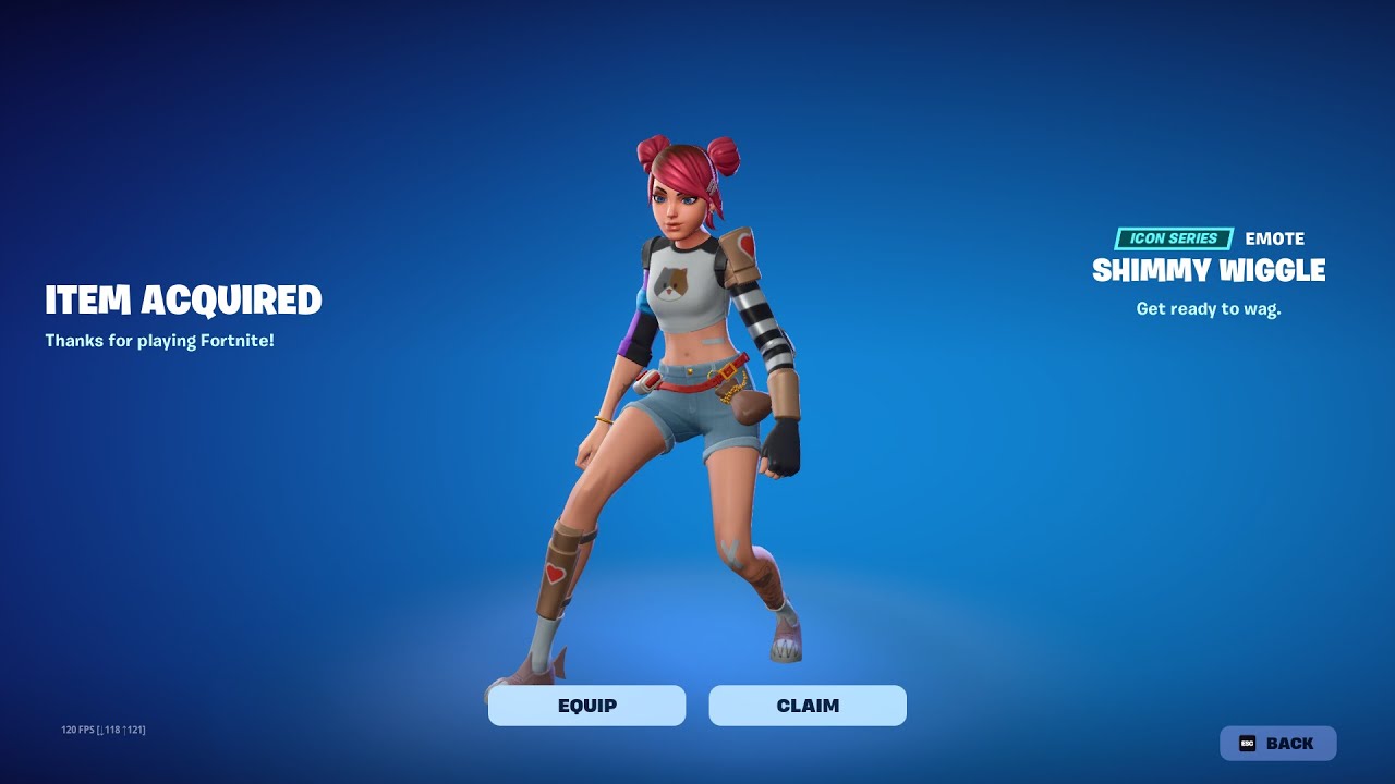 NEW Shimmy Wiggle Emote! (Lil Baby) - YouTube