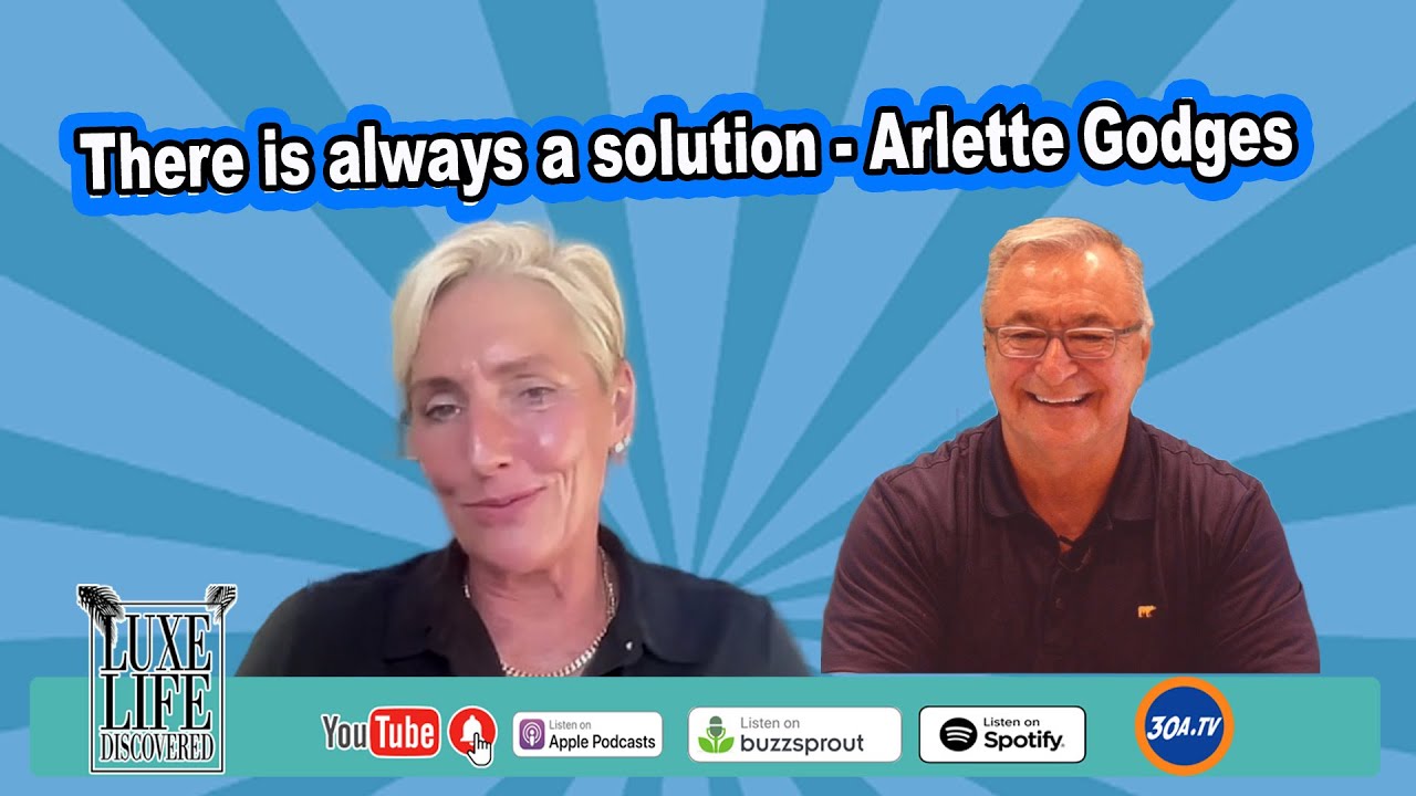 "There is always a solution-find/create the best one"-Arlette Godges - YouTube