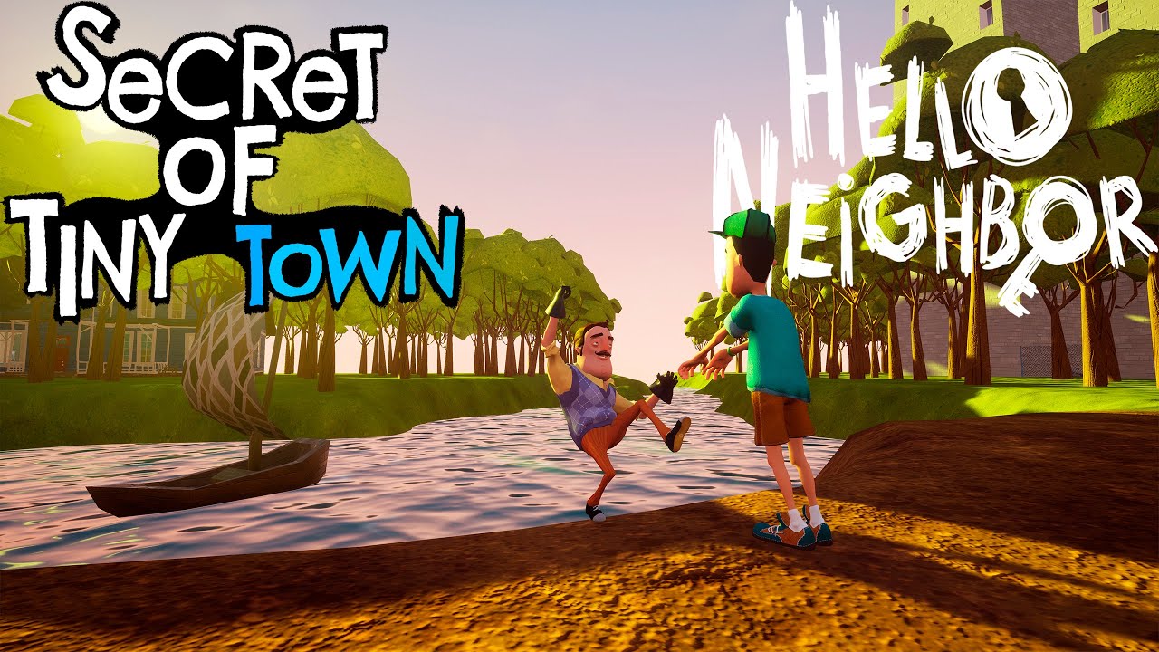 HELLO NEIGHBOR - SECRETS OF TINY TOWN - HELLO NEIGHBOR MOD KIT - YouTube