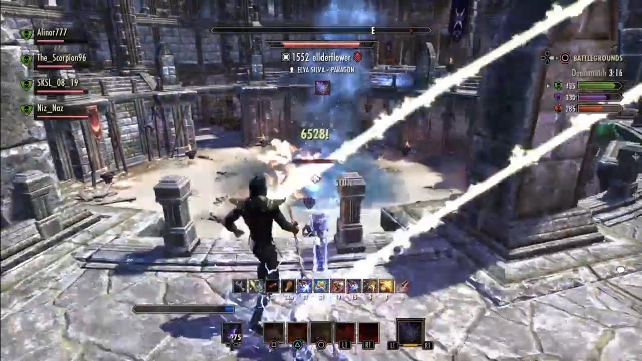 ESO Battlegrounds: Deathmatch (Istirus Outpost) - YouTube