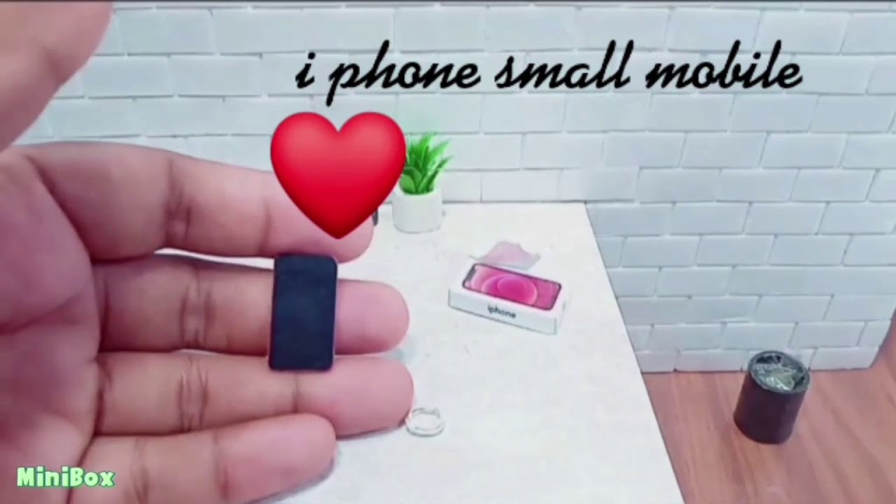 Smallest iPhone in the world 🔥 | Smallest phone in the world ever🔥 ...