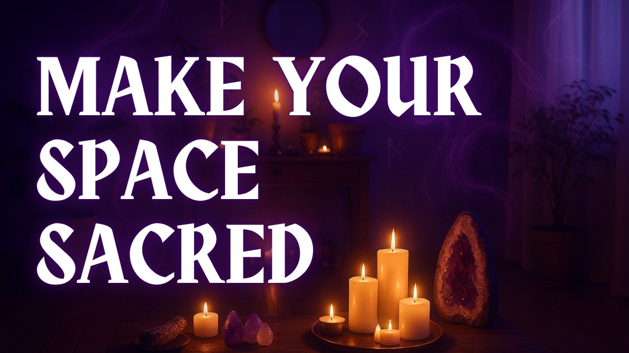 5 Steps to Create a Sacred Space at Home - YouTube