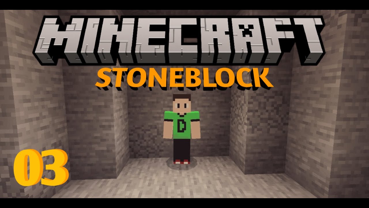 MINECRAFT STONEBLOCK #3 - YouTube