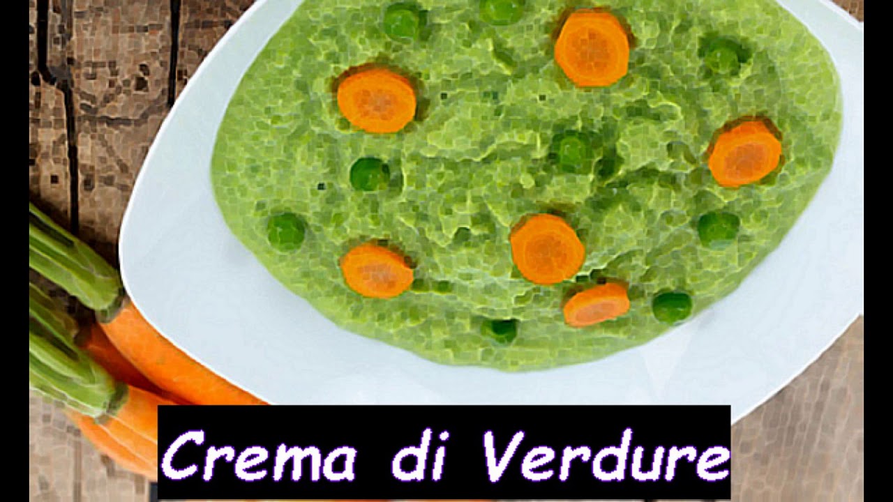 Ricetta di Cucina Crema di Verdure - YouTube