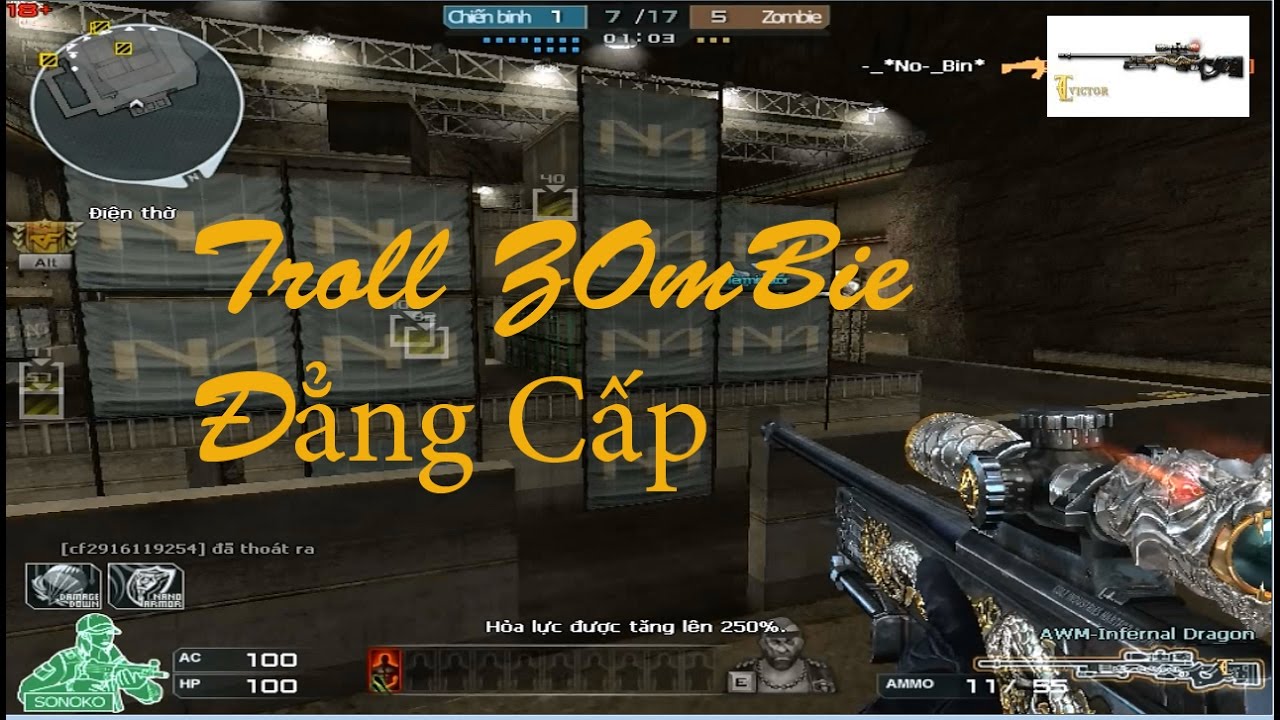 [ Bình Luận CF ] - AWM Infernal Dragon - Troll ZomBie Đẳng Cấp - Thư ...