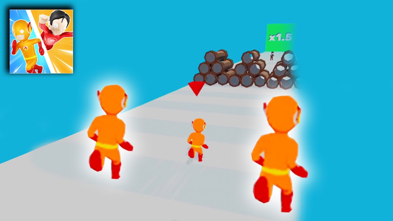 SuperHero Run BIG UPDATE! All Levels Gameplay Android,ios SRGP2 - YouTube