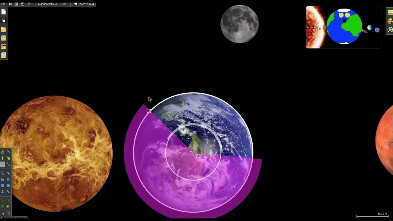 The Dwarf Planet Song Algodoo Solar System Space Kids - YouTube