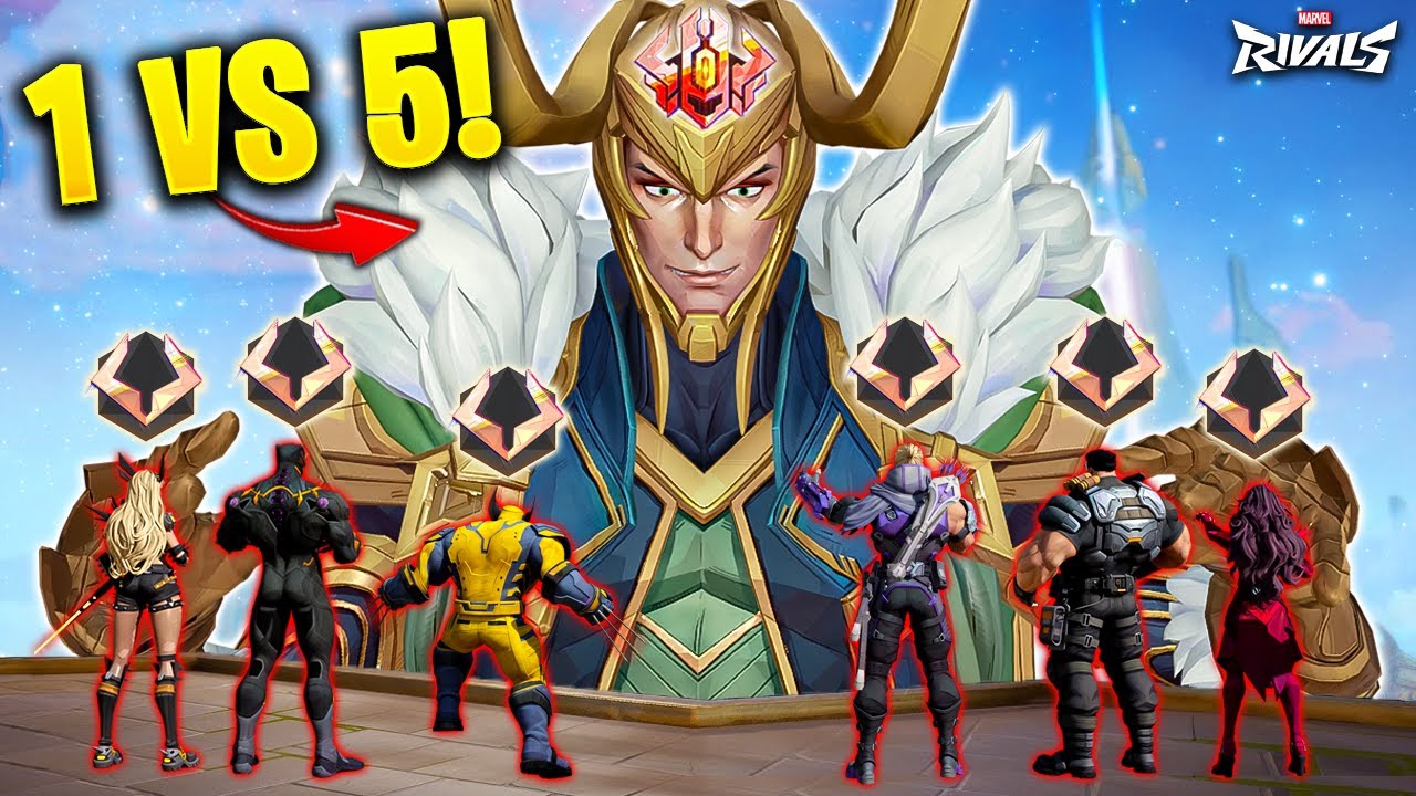 INSANE Marvel Rivals Pro Player vs 5 Bronze - Who Wins? (ft. Linepro ...