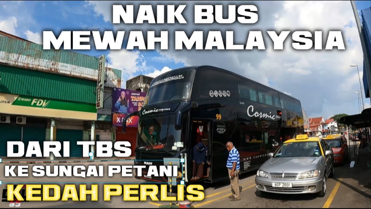 NAIK BUS ANTAR KOTA MALAYSIA DARI TBS KE TANAH MERAH KEDAH PERLIS - YouTube