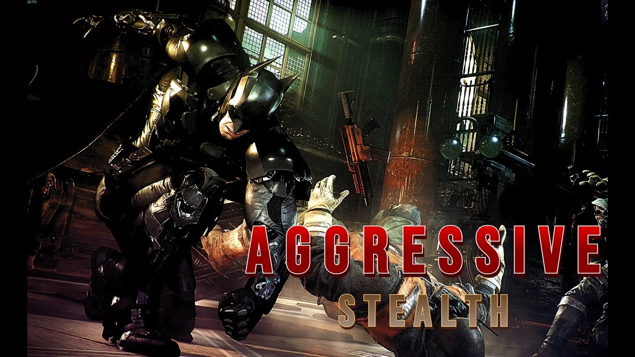 Batman - Aggressive Stealth || #arkhamknight - YouTube
