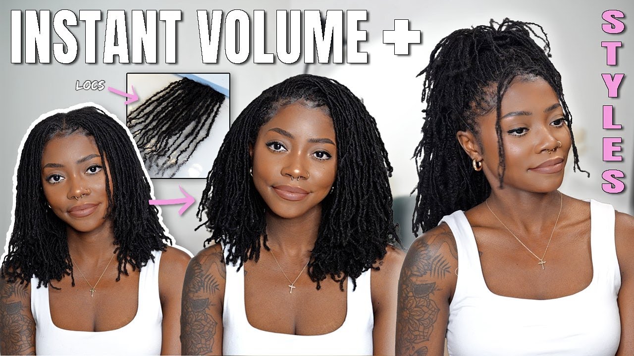 DIY LOC EXTENSIONS FOR INSTANT VOLUME + 6 STYLES FT ...