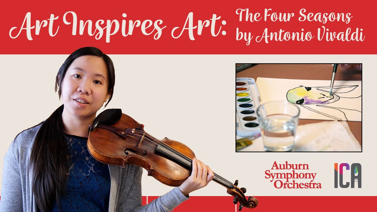 Art Inspires Art - Antonio Vivaldi’s Spring - YouTube