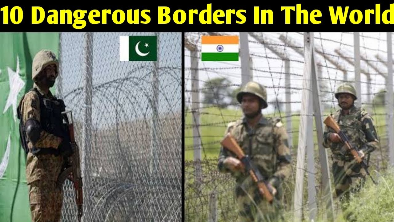 10 Most Dangerous or Risky Border In The World || Informative Video ...