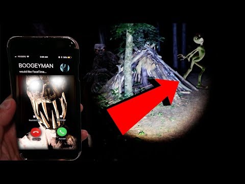 CALLING THE BOOGEYMAN ON FACETIME AT 3AM | DAME TU COSITA FOUND AT 3AM