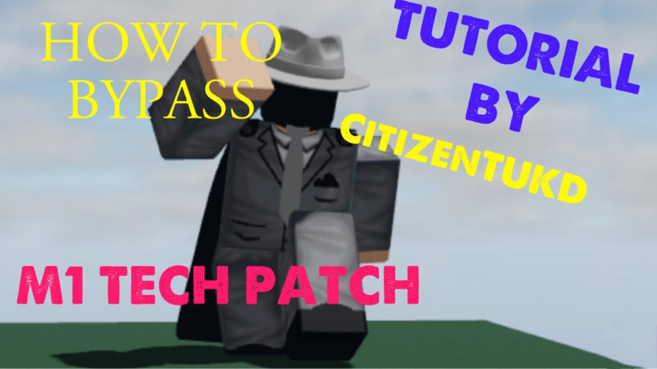 How to bypass M1 tech PATCH | The Strongest Battlegrounds - YouTube