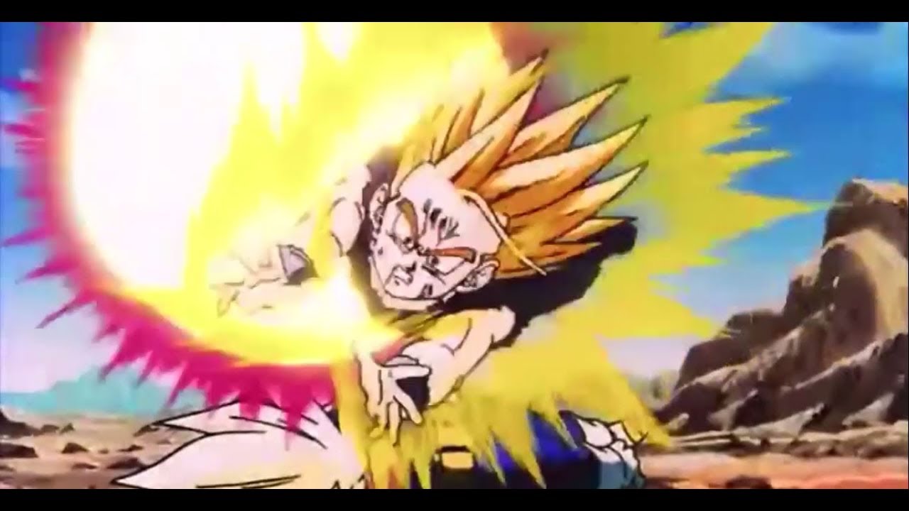 Gohan Saves Vegeta from Cell - YouTube