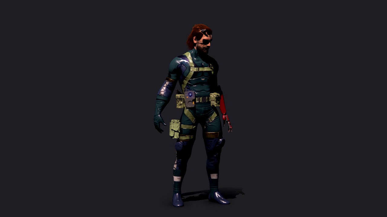 Venom snake model - YouTube