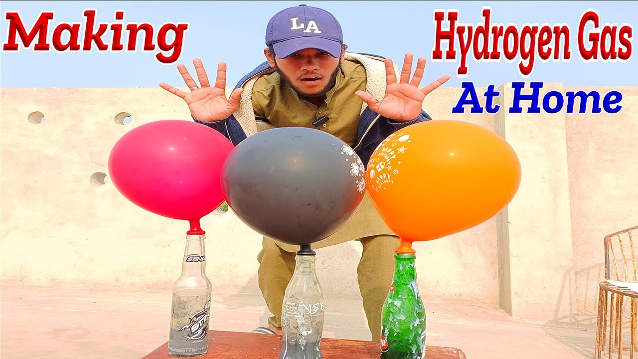 Experiment How To Make Hydrogen Gas At Home YouTube experiment-how-to-make-hydrogen-gas-at-home-youtube