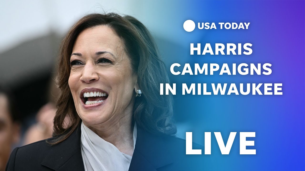 Kamala Harris makes first campaign stop in Wisconsin: Replay