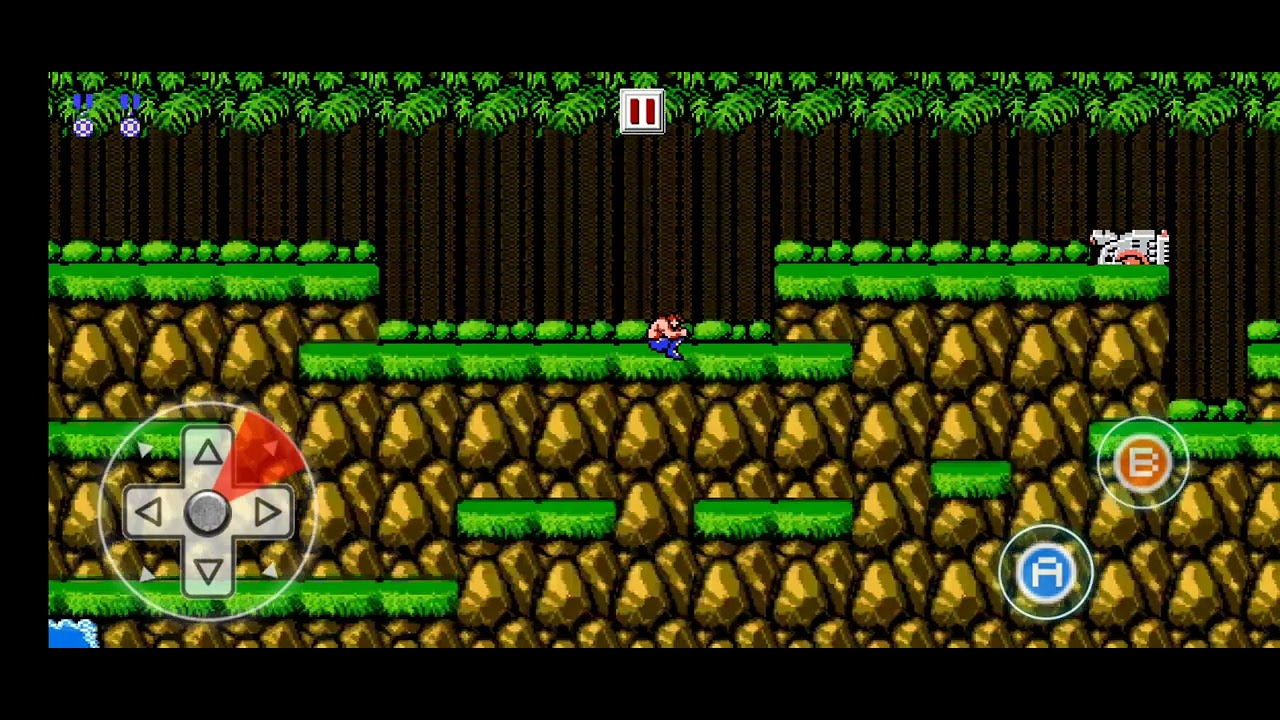 Contra gameplay Stage 1 Jungle || 90's best game - YouTube