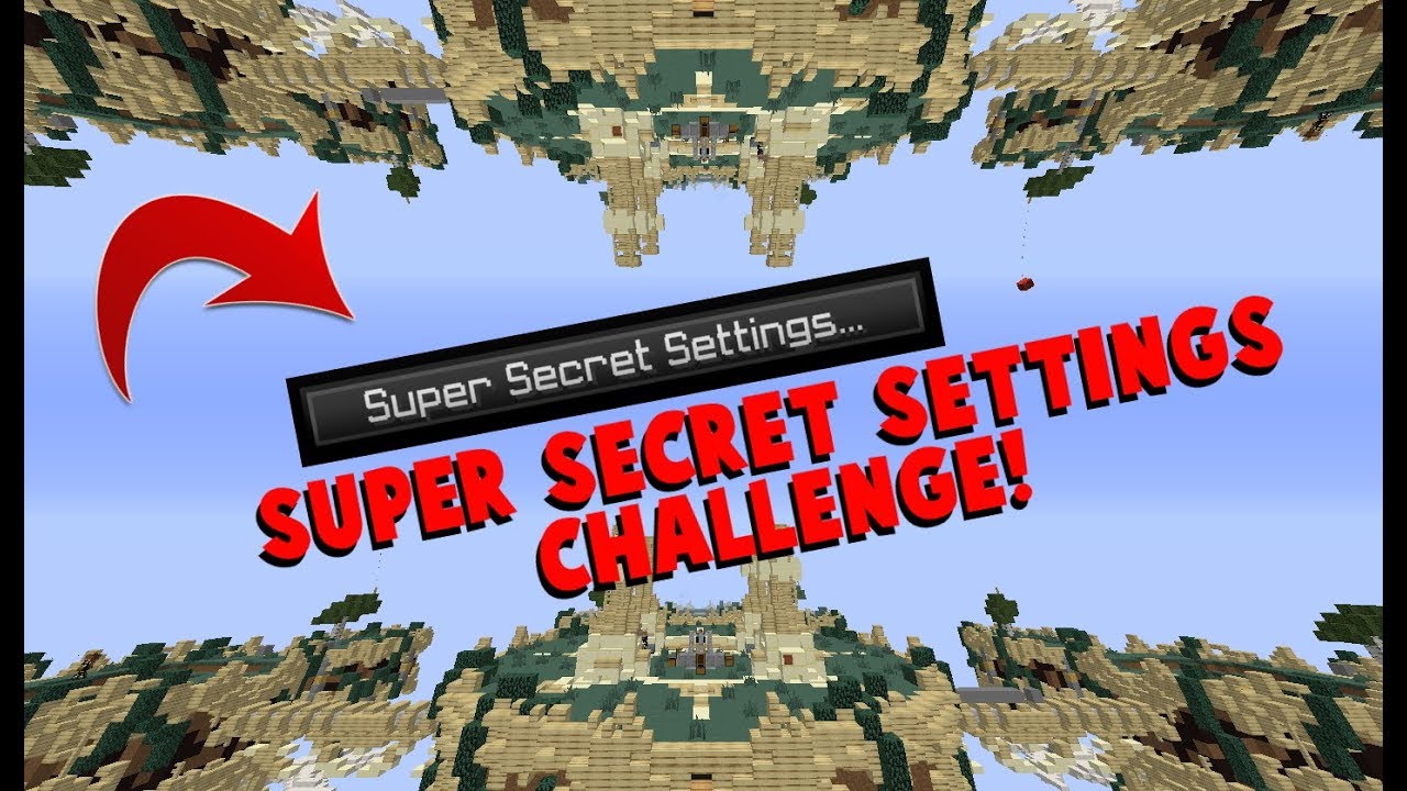 Winning A Game UPSIDE DOWN?! (Super Secret Settings Challenge) - YouTube