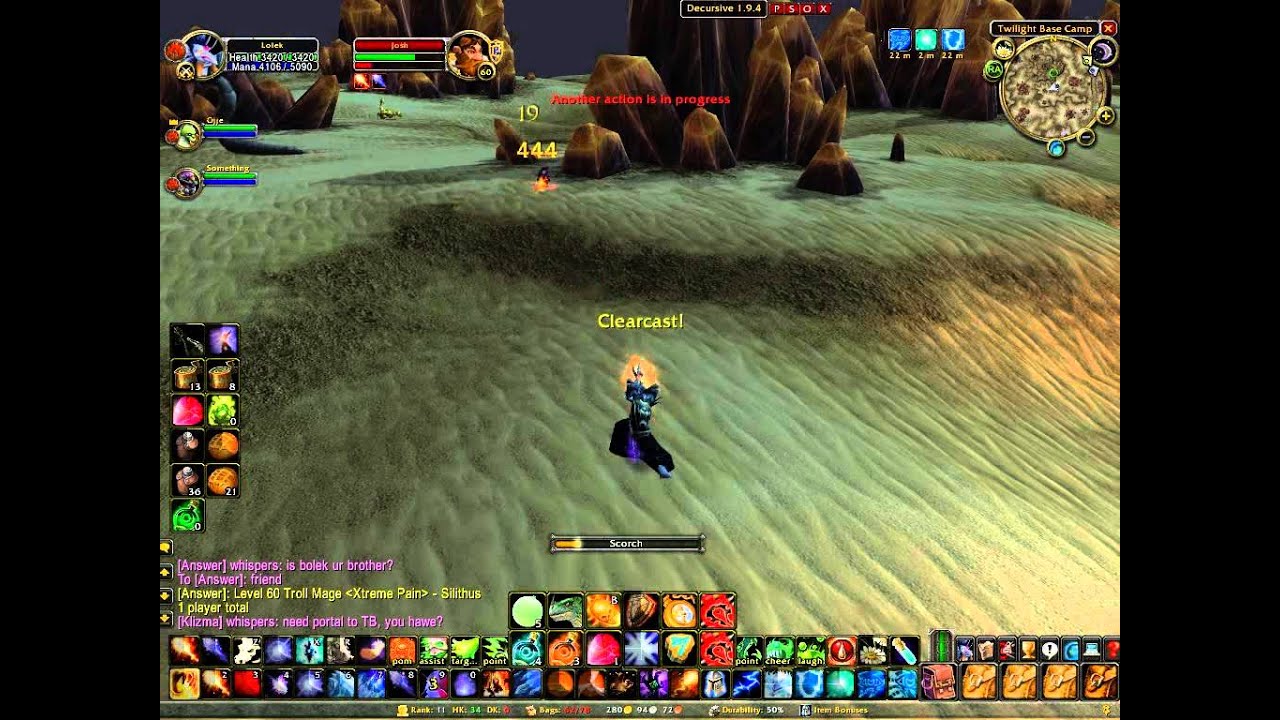 Lolek - Lv.60 Troll Mage - World PvP - YouTube