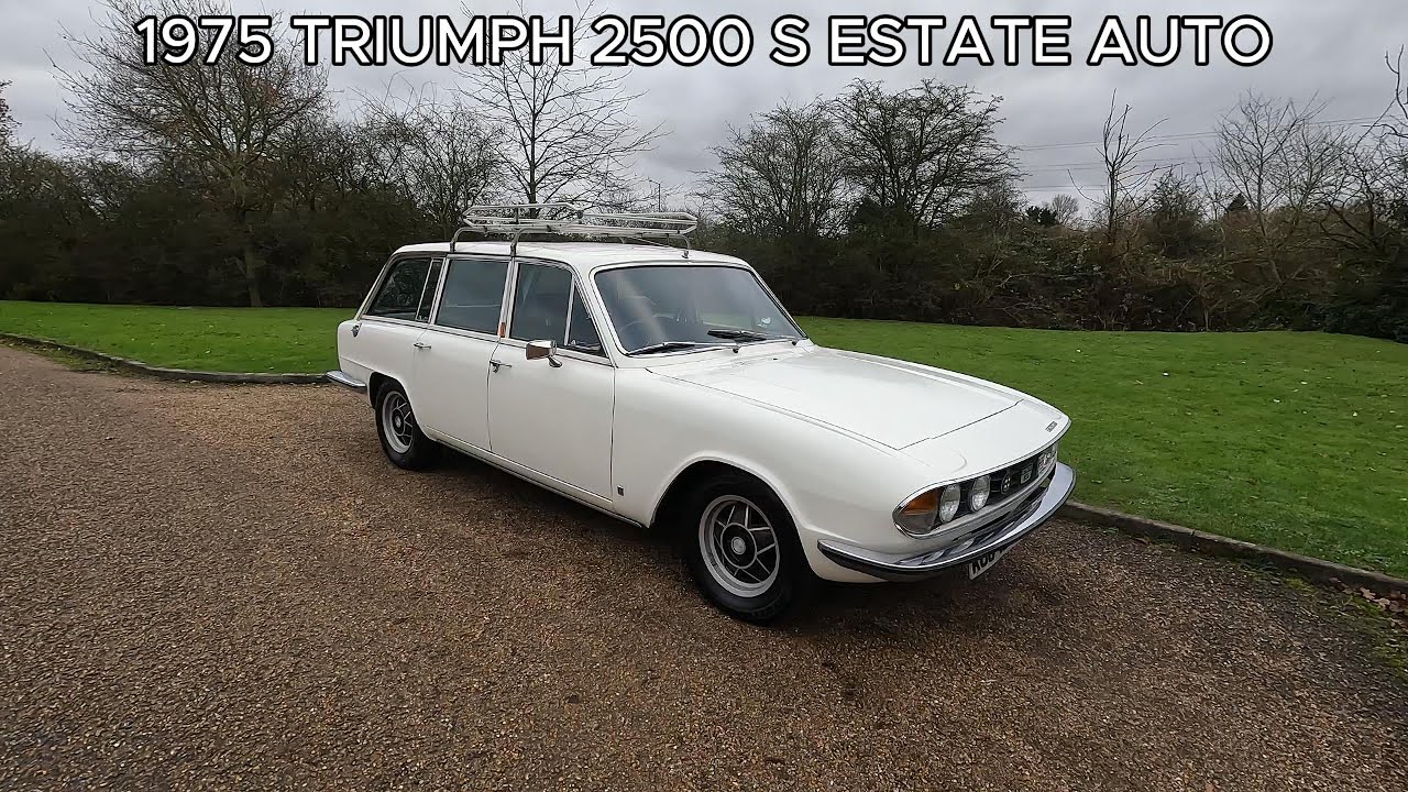 1975 TRIUMPH 2500 S ESTATE AUTO - YouTube