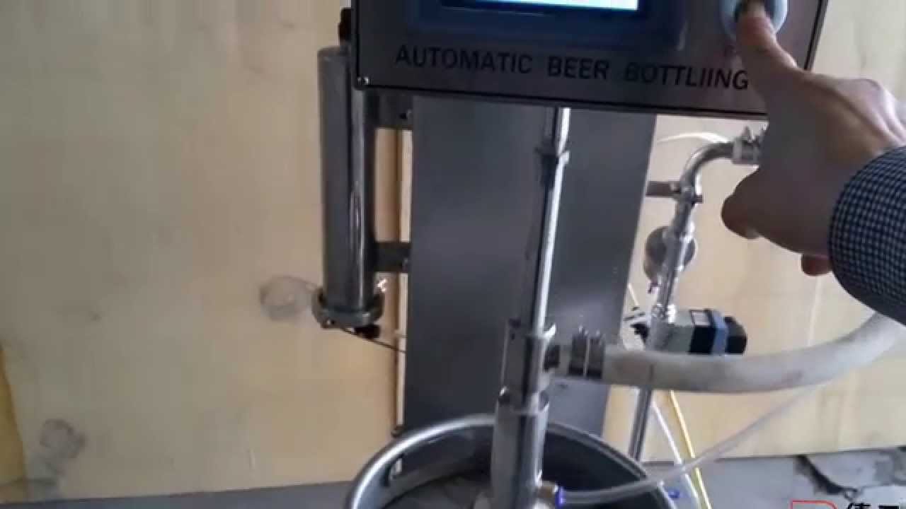 Automatic beer pouring machine - YouTube