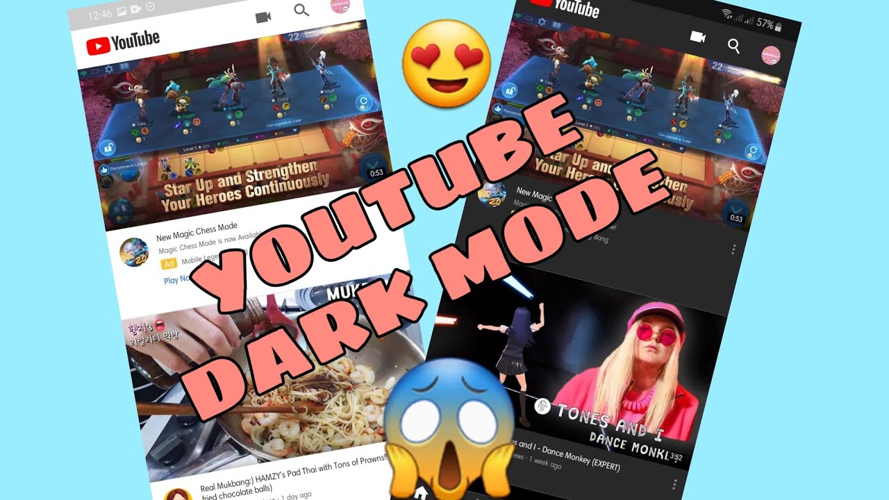 HOW TO DARK MODE YOUTUBE/ FAST TUTORIAL - YouTube