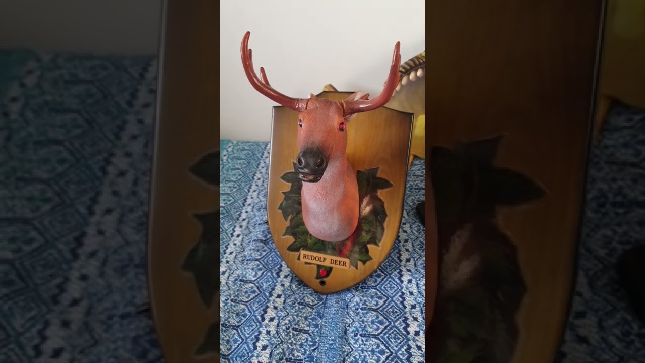 Rudolf Deer before repair - YouTube